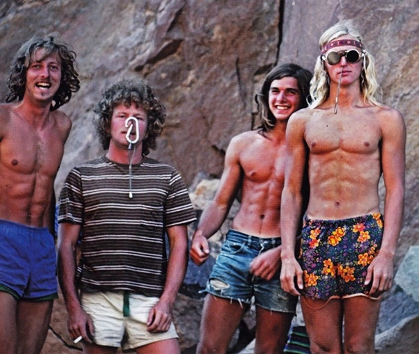 1970s style mens shorts