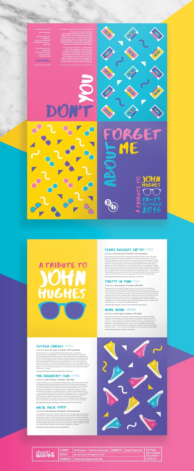 David Pacheco - John Hughes Film Poster – Savee