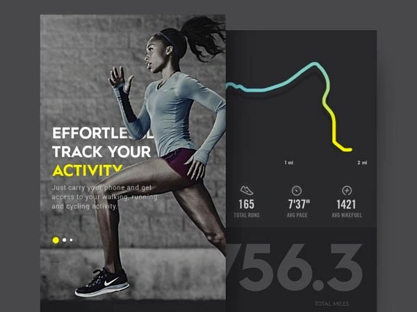 Gurvi - 35 Running App UI Design for Inspiration - – Savee
