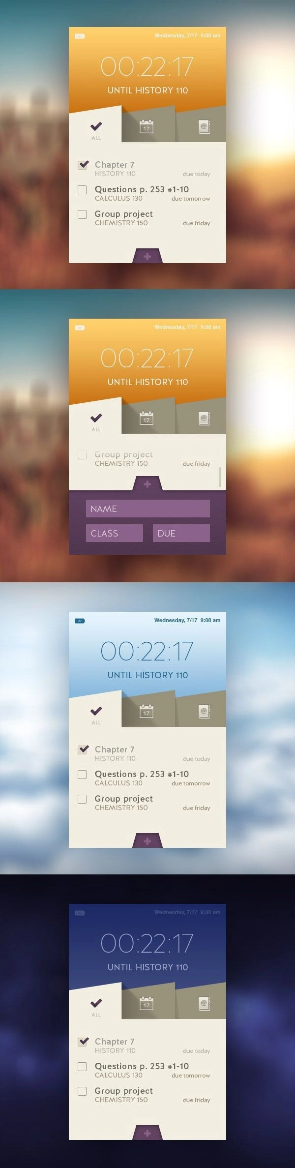 Gaël - User interface inspiration – Savee