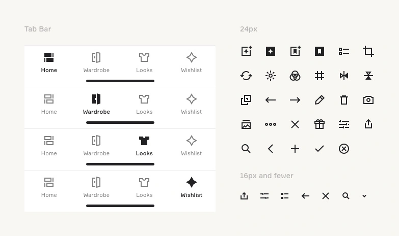 Ttwozero Words - Wardrobe icons – Savee