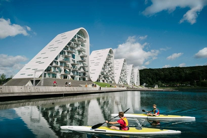 Sofia Matafonova - the wave by henning larsen architects reaches completion in denmark – Savee