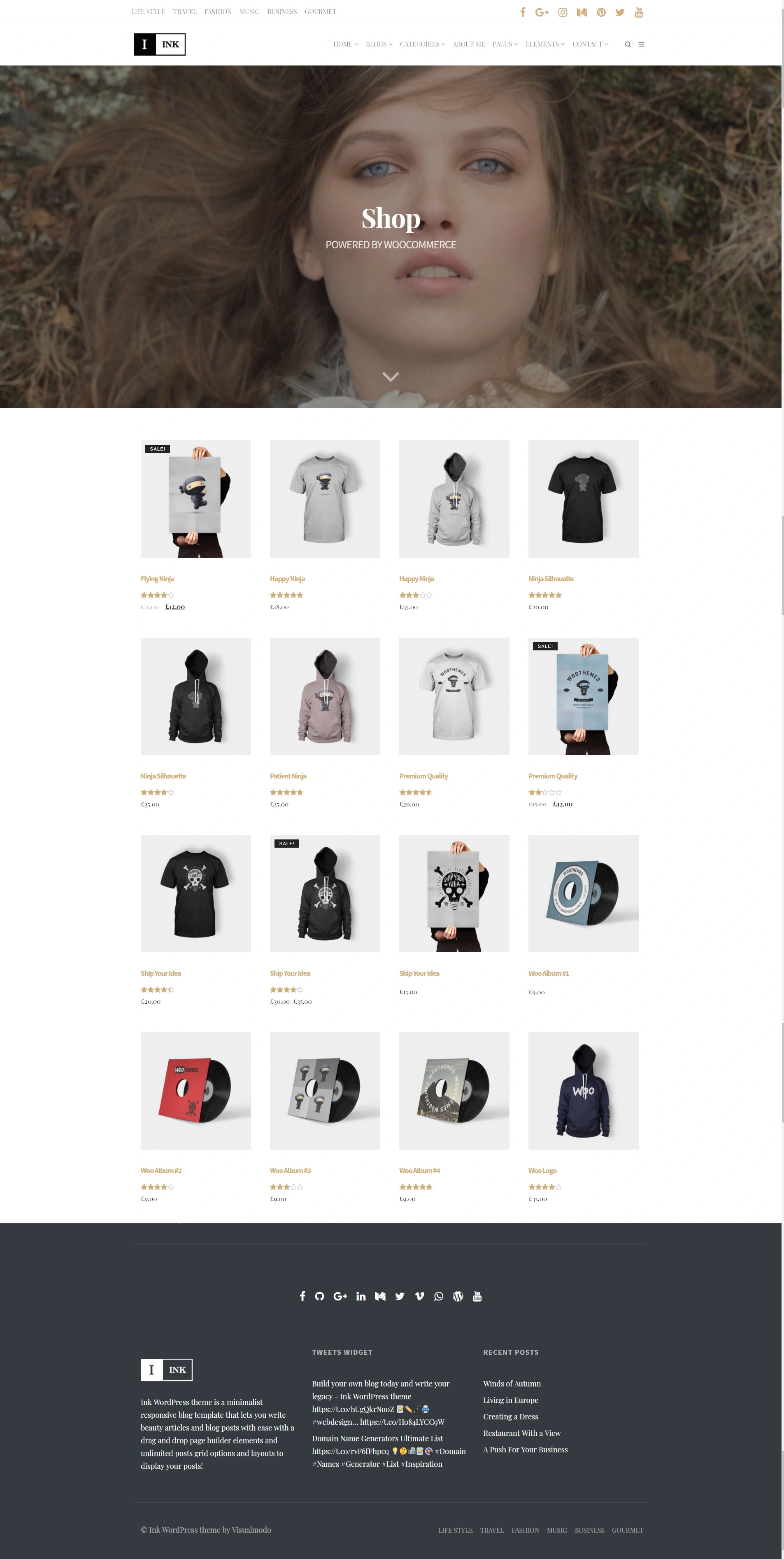 Visualmodo - Shop Wide - Ink WordPress Theme – Savee