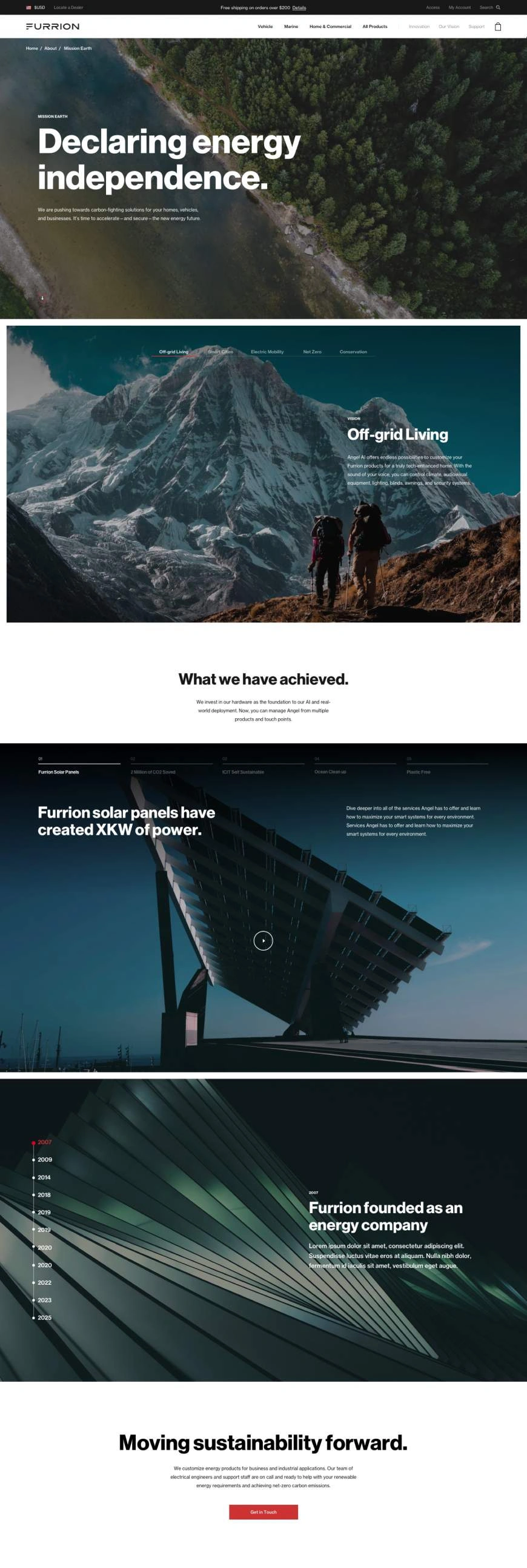 Tonon - Furrion Branded eCommerce Website Design Case Study | BASIC® – Savee