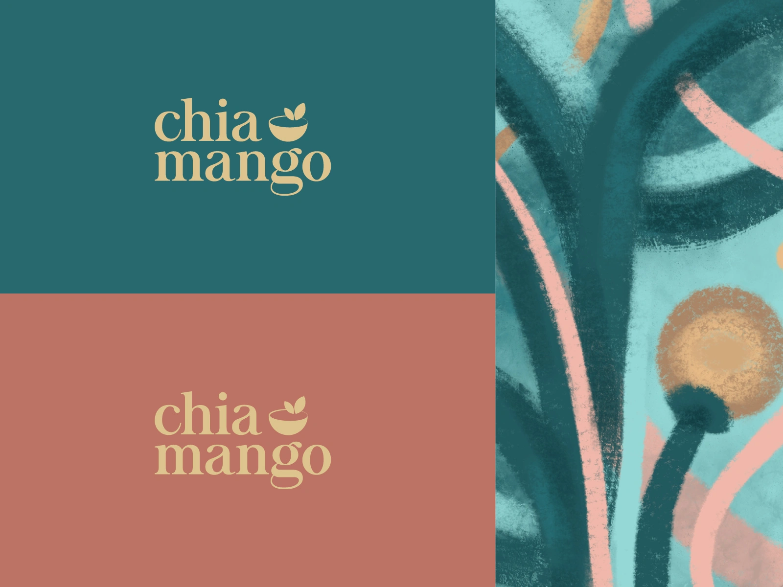 Dara - Chia & Mango - Organic Foods, Cafe sustainable organic food bowl acai healthy pattern ...