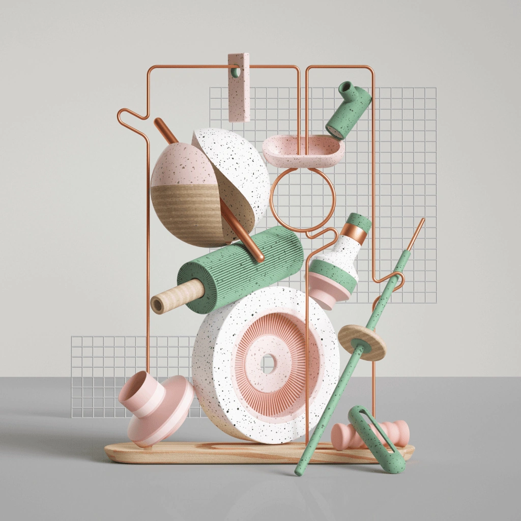 Andrew - Peter Tarka – C4D still-life images – Savee