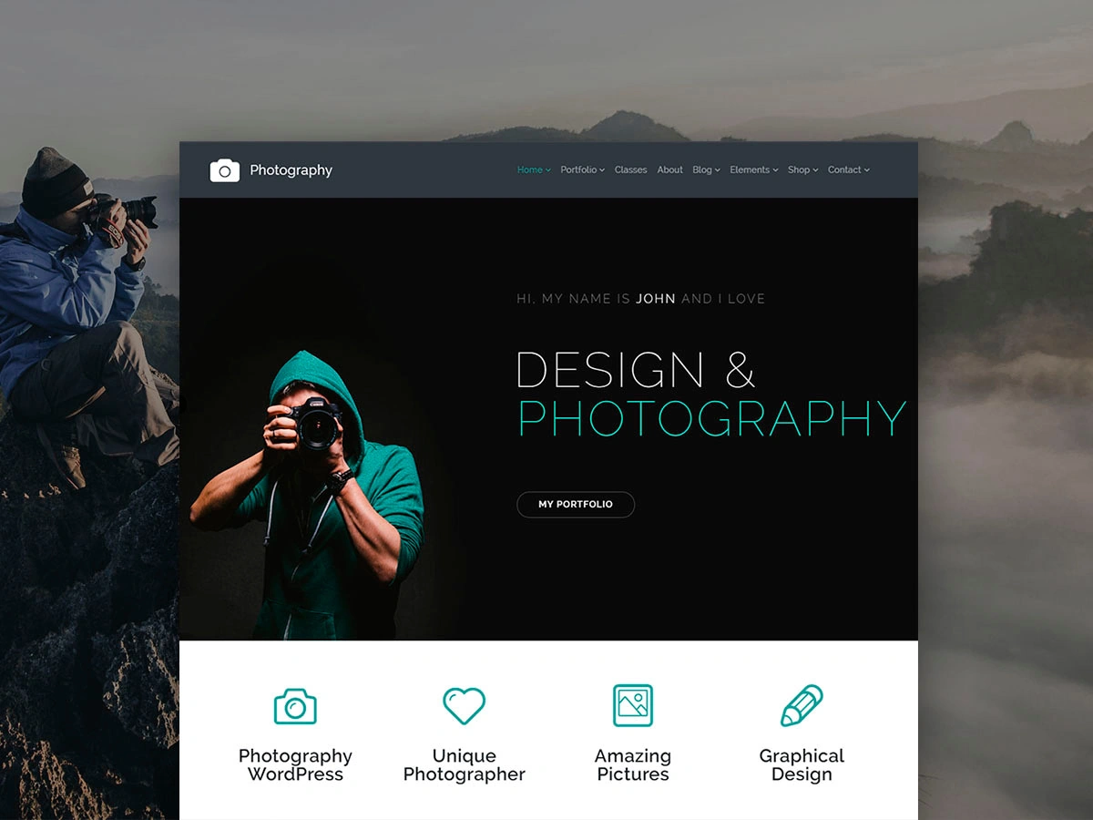 Visualmodo - Photography WordPress Theme - Gallery Site Builder – Savee