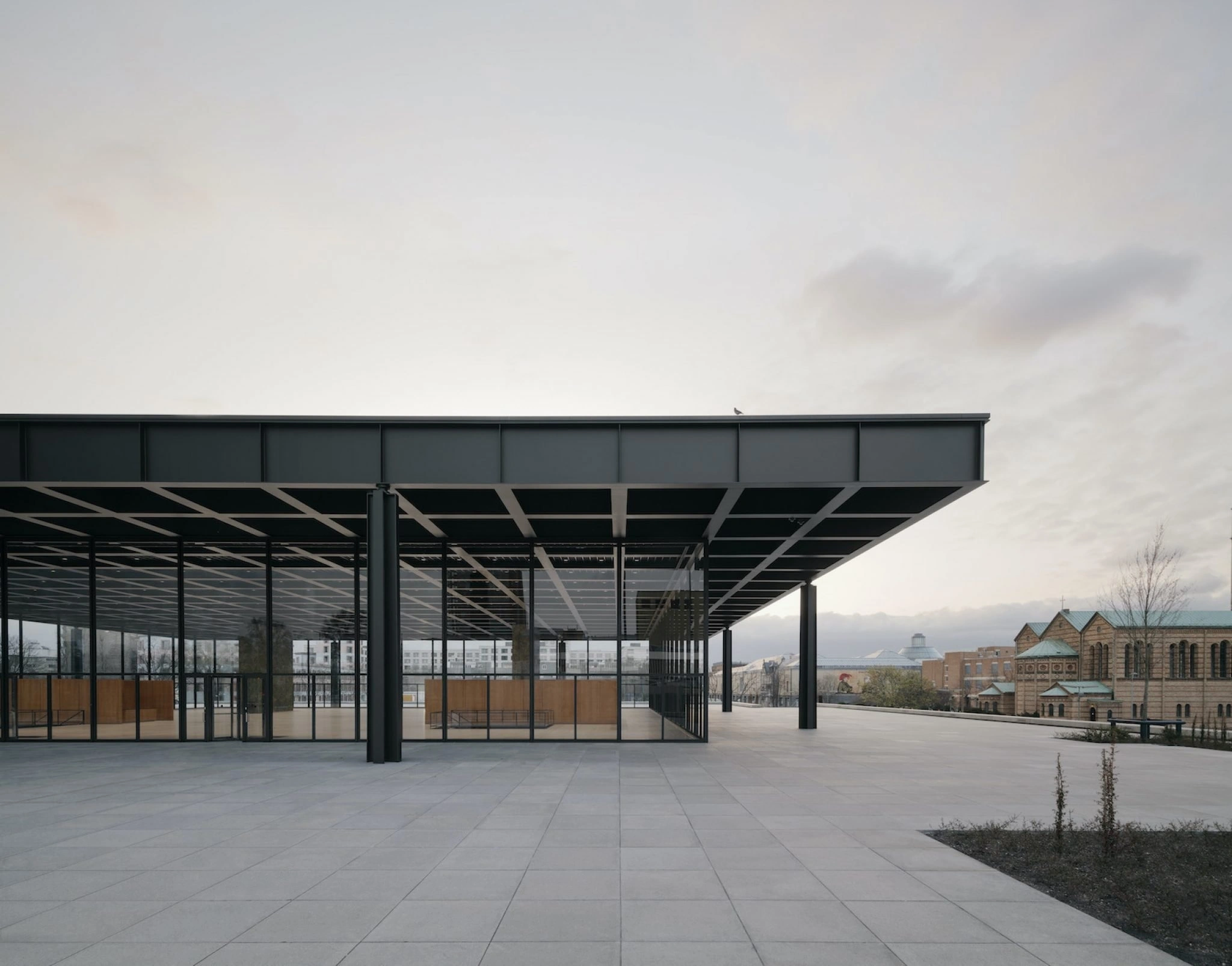 Mellanie - Ludwig Mies van der Rohe, David Chipperfield - Neue Nationalgalerie, Renewed For Art ...