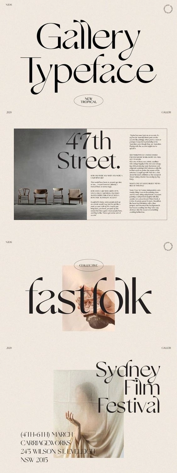 aydos - Gallery is a modern font that is both memorable and stylish ...