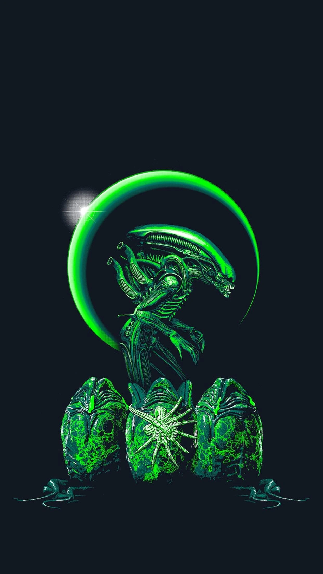 Genaro Adame - Alien Movie Blacklight Poster , Download HD Wallpaper ...