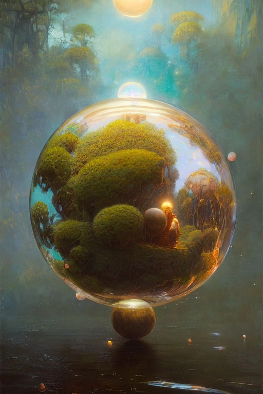 cassie - Prompt: stunning beautifull cute sphere in levitation from ...