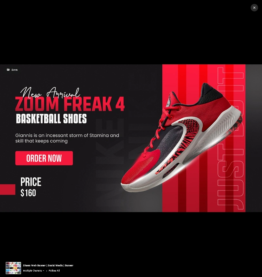 Rohi Ihoayo James-Odeyale - Shoes Web Banner | Social Media | Banner on ...