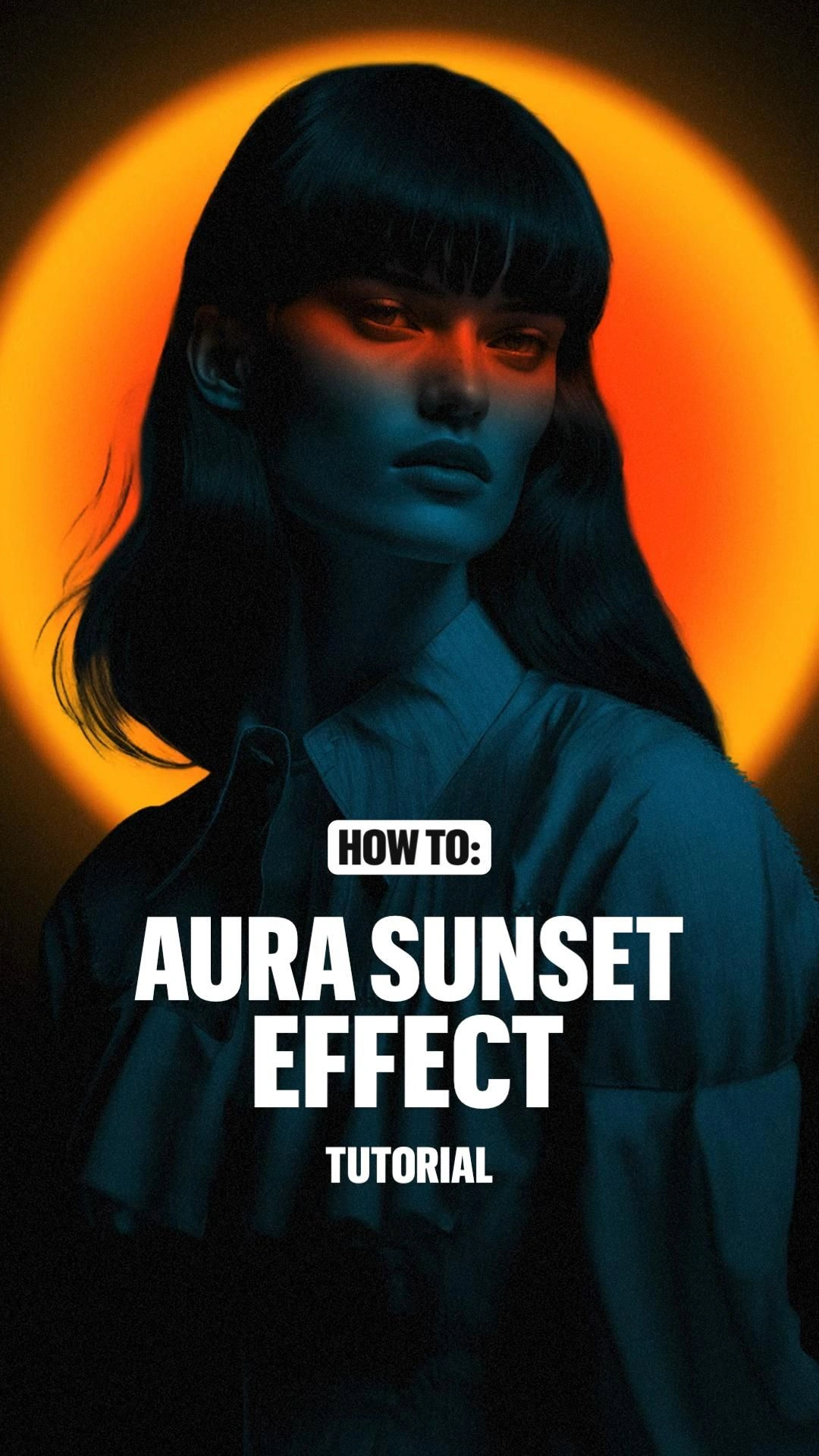 Aatash mevada - Graphic Design Tip: realistic Aura Gradient Sunset ...