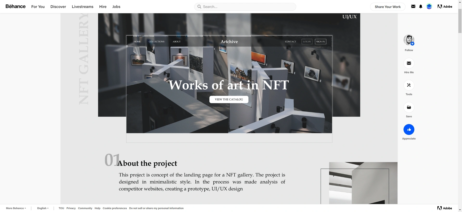 Vladislav - NFT GALLERY on Behance – Savee