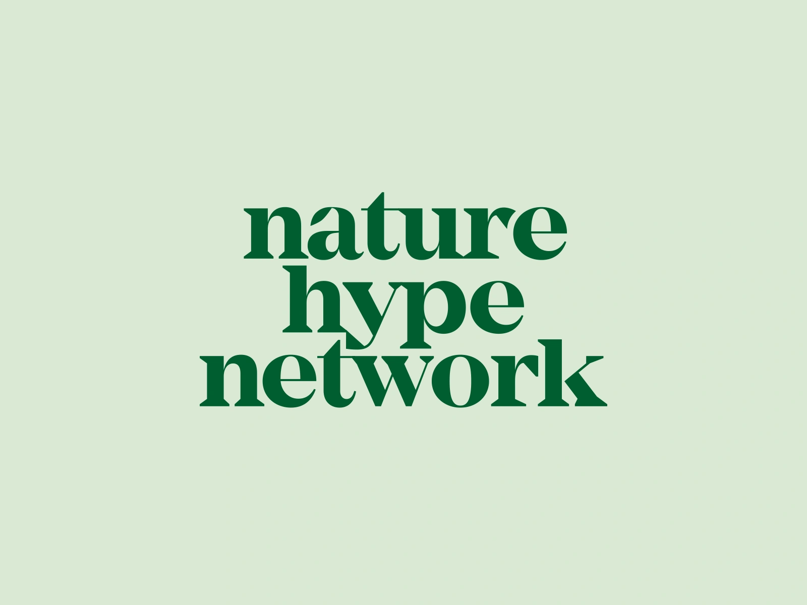 Wendy Tema - Nature Hype Network Logotype – Savee