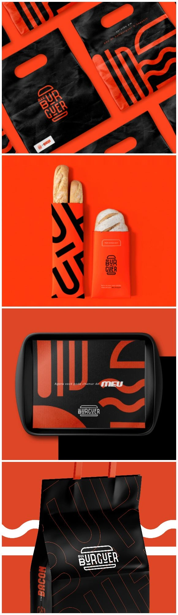 Maria Alice - Student Brand Identity Concept for Meu Burguer Created by Luiz Matera – SAVEE