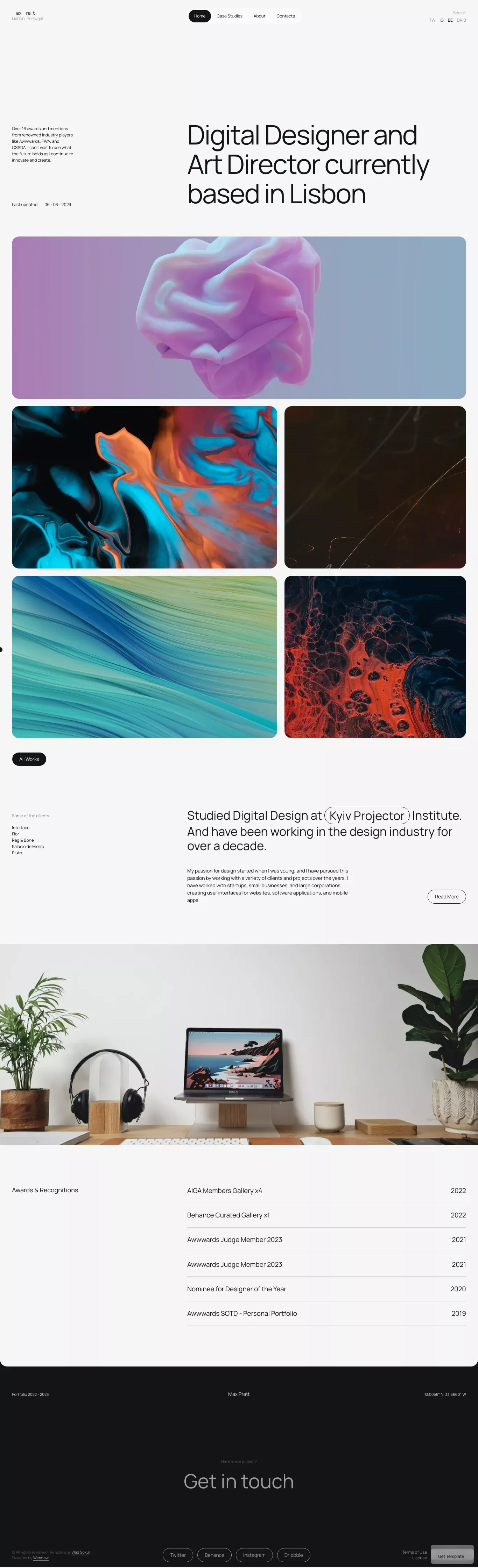 Ruslan - max-pratt-webflow-io – Savee