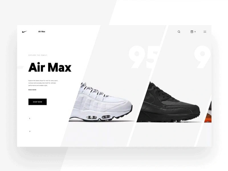Sabrina Maia - 40 Shoe Website Design (Stunning Concepts – Savee