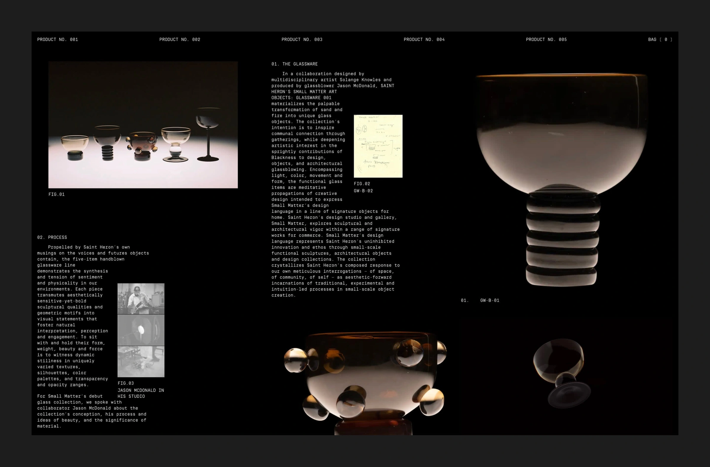 Manvydas Kugis - Small Matter Art Objects: Handblown Glassware 001 by ...