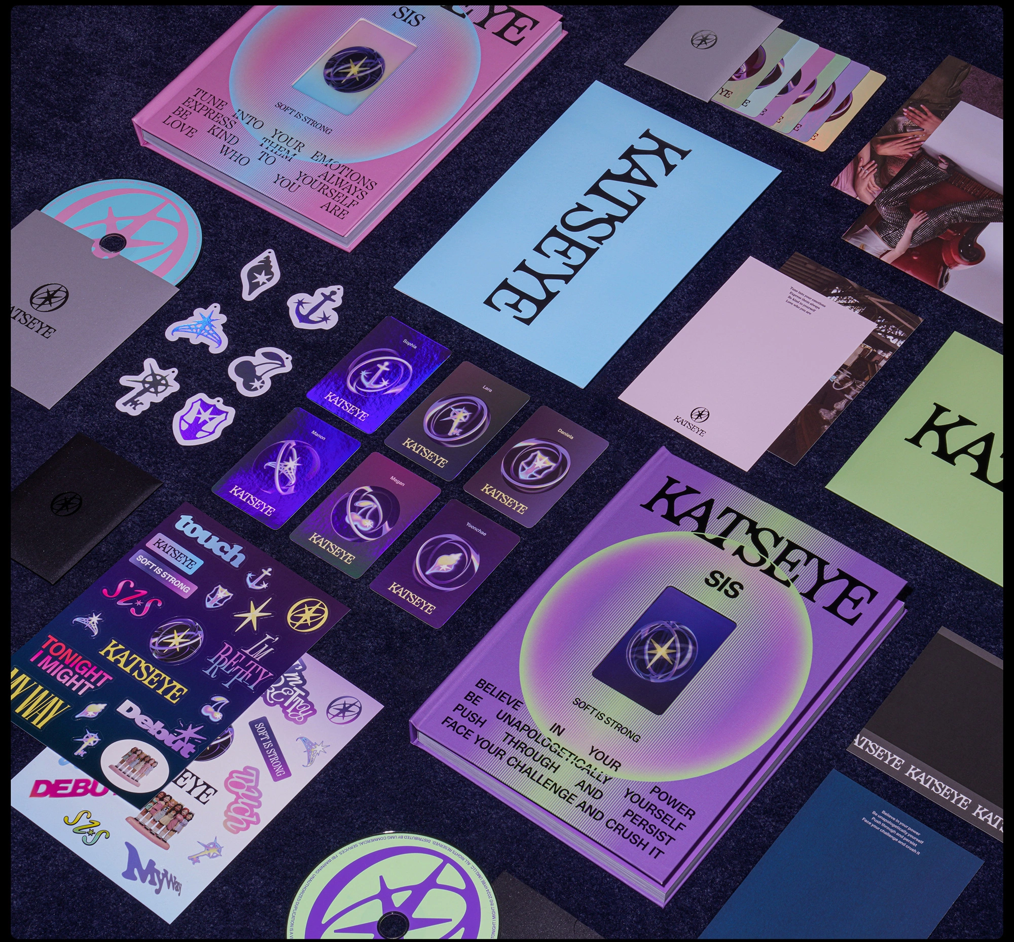 Bruno Borella - New Logo and Identity for KATSEYE by HuskyFox – Savee