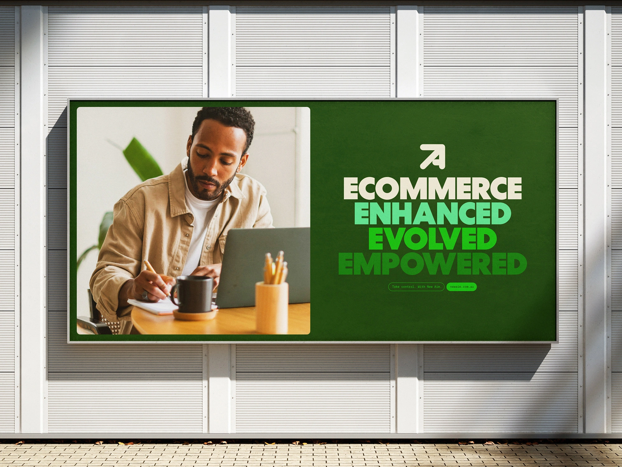 Derek Bowers - New Logo and Identity for New Aim by Christopher Doyle ...