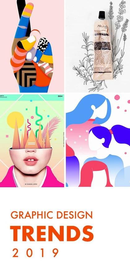Fernando - Graphic design trends 2019 – Savee