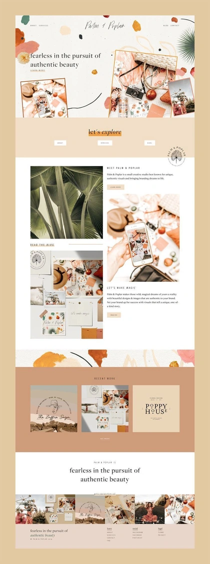 colleen daniels - Creative Studio Brand Design, Website Design, & Photography — Palm & Poplar ...