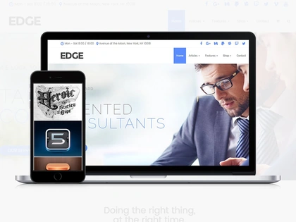Visualmodo - Edge WordPress Theme - Responsive Templates – SAVEE