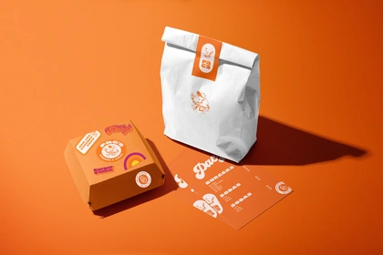 Andrew Boria - Brand Design branding burger design logo Logo Design minimal poster Retro sticker ...