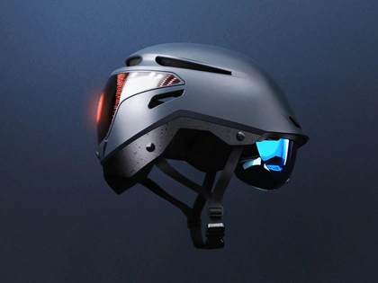 Andrew Boria - bike design bikes Helmet helmet design helmets keyshot Renders yankodesign ...
