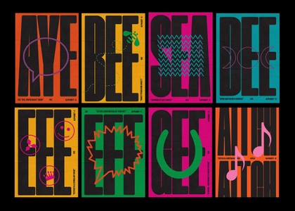 manu - The Alphabet on Behance – Savee