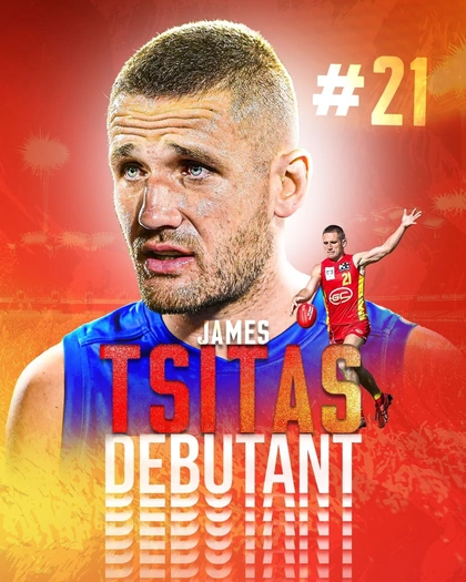 Bailey Gatland - Photo shared by Gold Coast SUNS ☀️ on June 29, 2022 tagging @the_fitness ...