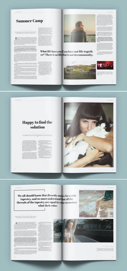 Tiana Robinson - Modern Lifestyle Magazine Template – SAVEE