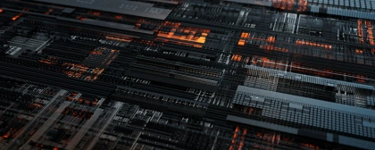 Max Desai - 3D abstract CGI cinema 4d complex Digital Art grid minimal redshift Render – Savee