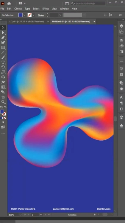 Sila | Graphic Designer | Apparel & Poster Design - How to Use Gradient Mash in Illustrator – SAVEE