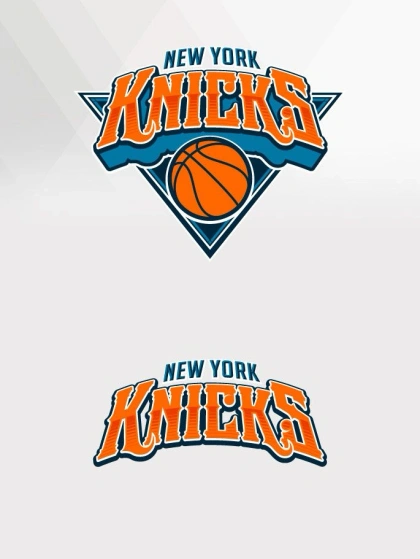 Grayson Smith - revamps the New York Knicks logo as a piece of concept art. – Savee