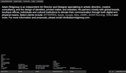 Gilles Tossoukpé - Information - ADAM RIDGEWAY OFFICE – Savee