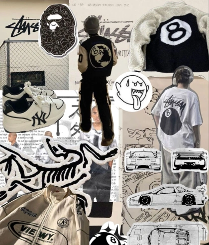 matt aung - Stussy inspired mood board – Savee