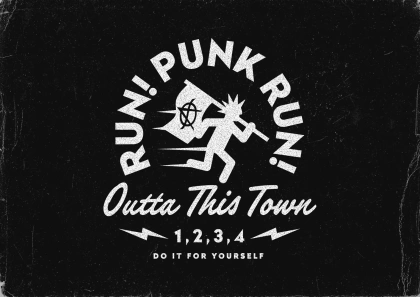 Zinegraph - RUN! PUNK RUN! by Jake Warrilow on Dribbble – Savee