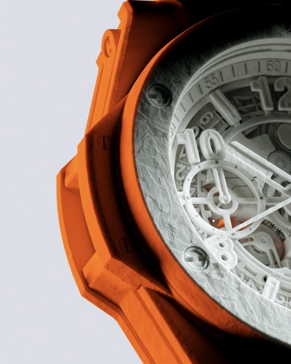 Fernanda Araujo - Hominiform Studio - Hublot 3D R&D inspired by Daniel Arsham’s sculptures. – SAVEE