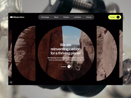 Ruslan - Hero - Awwwards – SAVEE